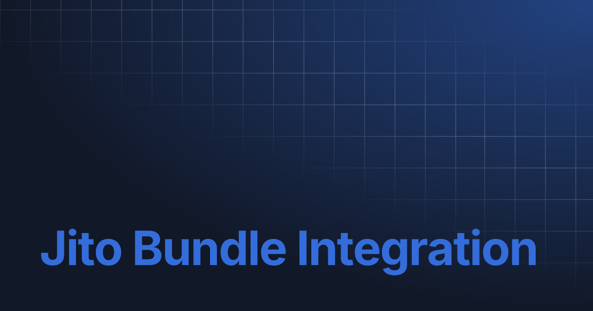 Jito Bundle Integration | tokenlab.pw